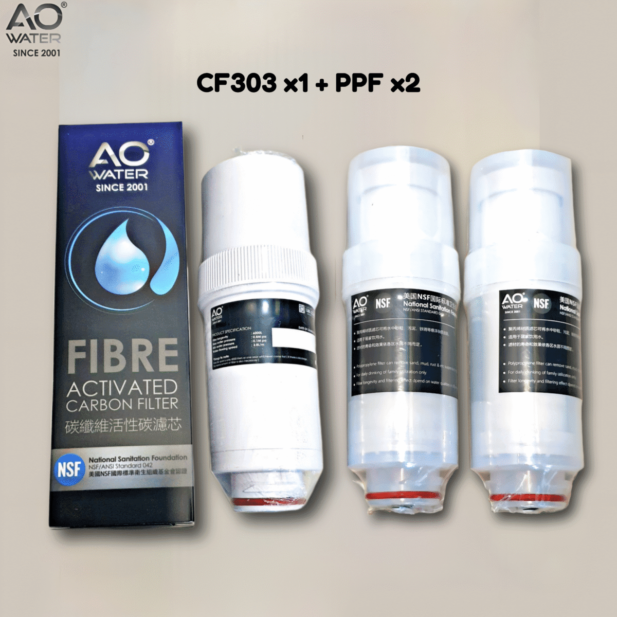 AO 303 Filter Set - AOwater